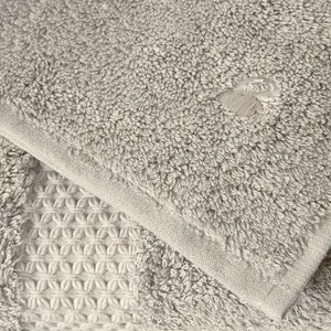 YVES DELORME Etoile Bath Sheet - Pierre