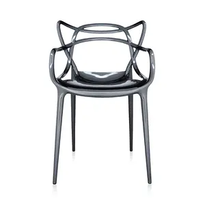 KARTELL Masters Precious Dining Chair, Set Of 2 - Titanium