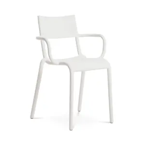 KARTELL Generic A Dining Chair, Set Of Two - White