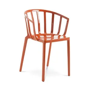 KARTELL Venice Armchair, Set Of Two - Glossy Rusty