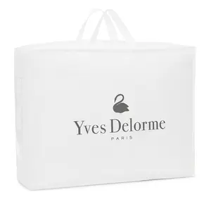 YVES DELORME All Season Down Comforter, King - Blanc/lago