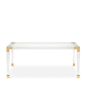 Jonathan Adler Jacques Dining Table - Acrylic/brass