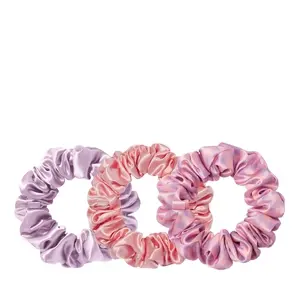 Slip Pure Silk Large Scrunchies Set Of 3 - Belleflower