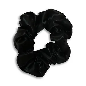 Slip Pure Silk Large Scrunchies Set Of 3 Black