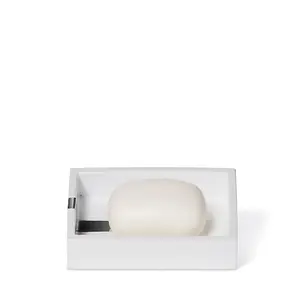 ROSELLI Houston Street Soap Dish - White