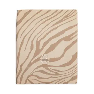 Roberto Cavalli Macro Zebrage Sateen Flat Sheet, King