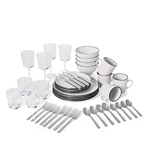 LEEWAY HOME Leeway The Full Way 44-piece Dinner Service Set