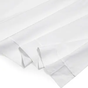 YVES DELORME Athena Flat Sheet, King - Blanc