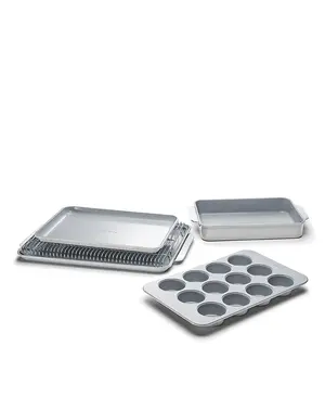 CARAWAY 4 Piece Nonstick Mini Baking Set - Gray