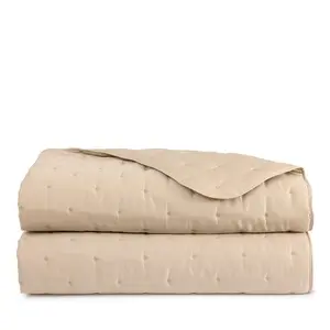 YVES DELORME Triomphe Coverlet, Queen - Dune
