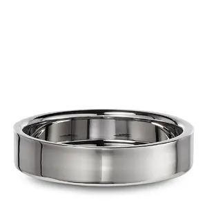 ROSELLI Modern Round Soap Dish - Silver