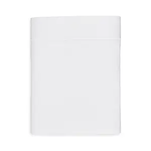 YVES DELORME Athena Flat Sheet, Full/queen - Blanc