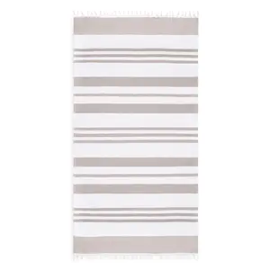 LAGUNA BEACH TEXTILE COMPANY Laguna Beach Turkish Beach Towel - Driftwood