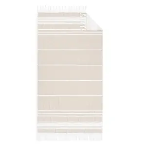 LAGUNA BEACH TEXTILE COMPANY Laguna Beach Turkish Beach Towel - Dune