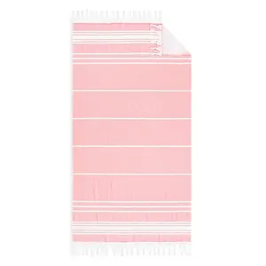 LAGUNA BEACH TEXTILE COMPANY Laguna Beach Turkish Beach Towel Rose Blush