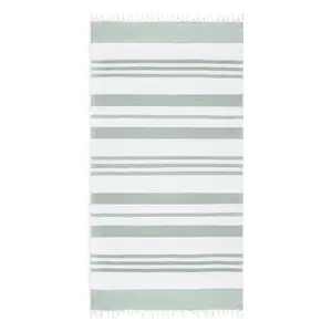 LAGUNA BEACH TEXTILE COMPANY Laguna Beach Turkish Beach Towel Sage