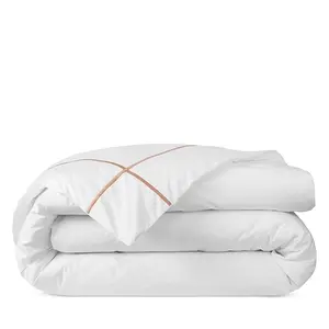 YVES DELORME Athena Duvet Cover, Full/queen Sienne