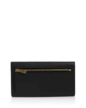 FERRAGAMO Gancini Continental Wallet - Nero