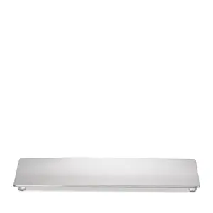ROSELLI Modern Round Amenity Tray - Silver
