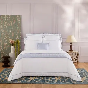 YVES DELORME Athena Pillowcase - Celeste