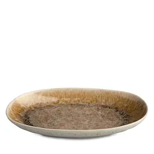 CARMEL CERAMICA Point Lobos Oval Tray - No Color