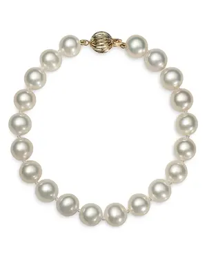 Bloomingdale'S Cultured Freshwater Pearl Bracelet - White