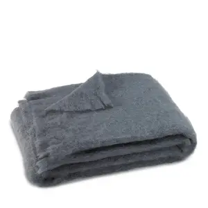 LANDS DOWNUNDER Mohair Throw - Storm