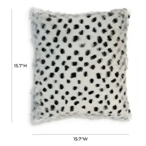 TOV FURNITURE Genuine Goatskin Pillow