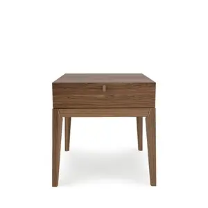 HUPPE Moment 1-drawer Night Table - Light Nautral Walnut