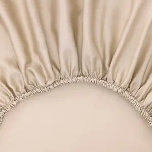 YVES DELORME Triomphe Fitted Sheet, California King - Dune
