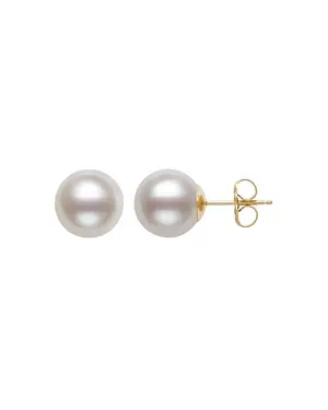 Bloomingdale'S Cultured Freshwater Pearl Stud Earrings - White
