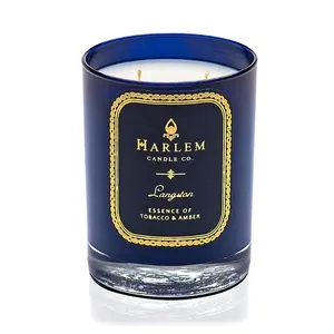 HARLEM CANDLE CO. Langston Luxury Candle - Blue