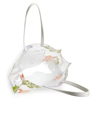 Bloomingdale'S Medium Beach Bag - Clear