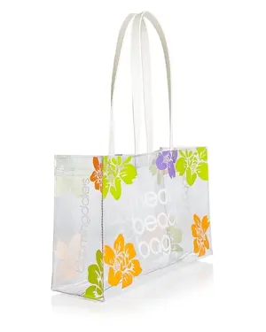 Bloomingdale'S Medium Beach Bag - Clear
