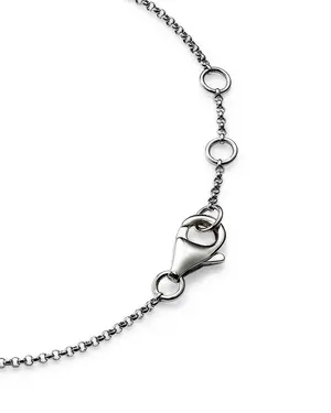 Bloomingdale'S Diamond And Sapphire Evil Eye Bracelet