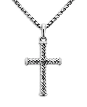 David Yurman Cable Cross Pendant