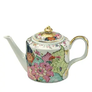 MOTTAHEDEH Tobacco Leaf Teapot - Multi