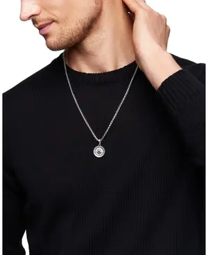 David Yurman Maritime Compass Amulet - Silver