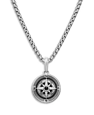 David Yurman Maritime Compass Amulet - Silver
