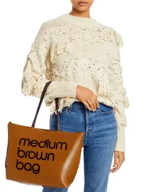 Bloomingdale'S Zip Top Tote Exclusive
