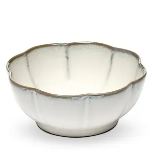 SERAX Inku Ribbed Bowl Xl - White