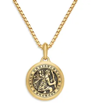 David Yurman St. Christopher Amulet