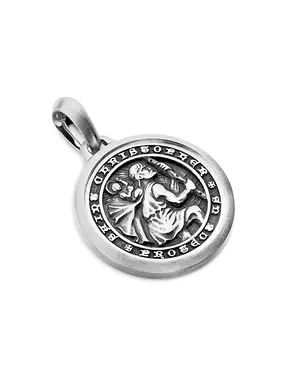 David Yurman St. Christopher Amulet - Silver