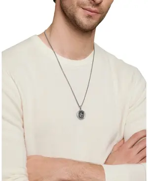 David Yurman St. Christopher Amulet - Silver