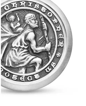David Yurman St. Christopher Amulet - Silver