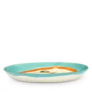 SERAX Feast Ottolenghi Face 1 Extra Small Plate - Blue Multi