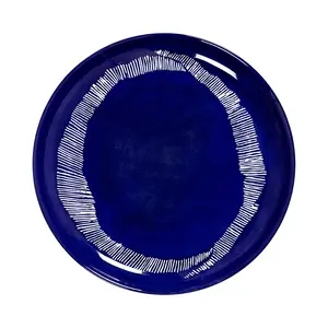 SERAX Feast Ottolenghi Medium Plate - Blue/white