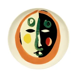 SERAX Feast Ottolenghi Face 1 Medium Plate - Multi