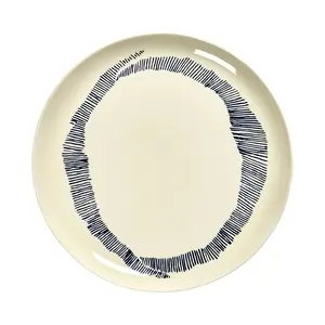 SERAX Feast Ottolenghi Large Plate - White/blue