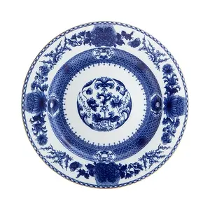 MOTTAHEDEH Imperial Blue Dinner Plate - No Color